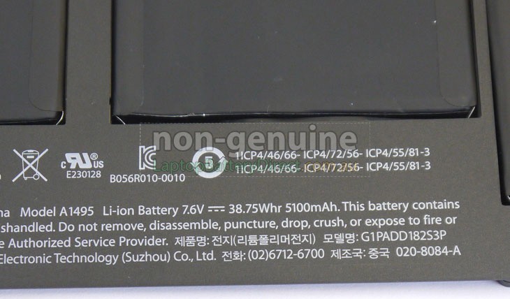 Apple A1465 (EMC 2631) battery, Top-quality replacement battery for ...