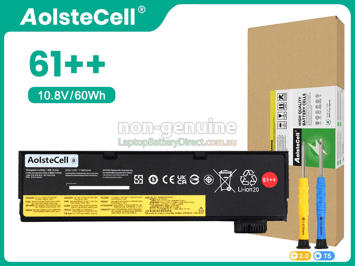 Lenovo ThinkPad T480 replacement battery - Laptop battery from Australia