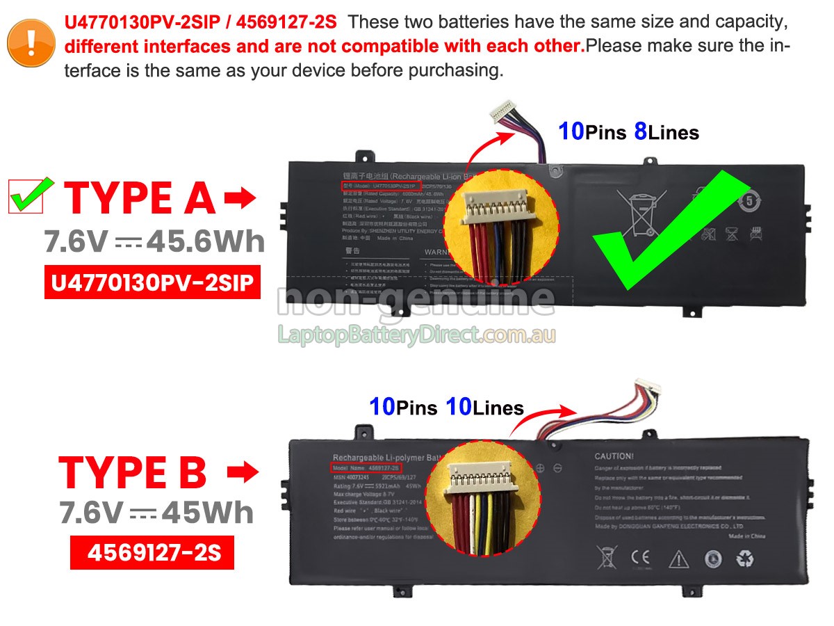 Teclast MEDION Akoya E15303 replacement battery - Laptop battery from ...